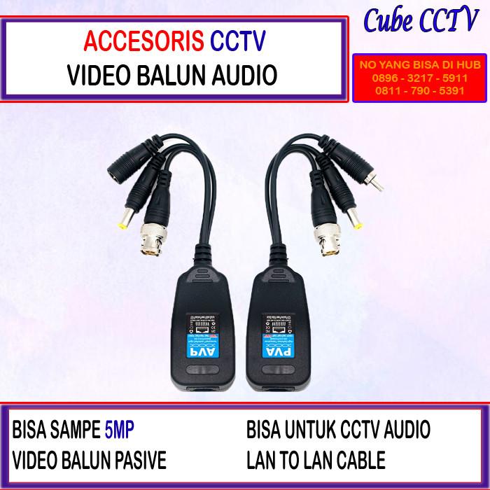 Jual Passive Video Power Audio Balun Transceiver 1 Pair Bnc To Rj45 | Shopee Indonesia