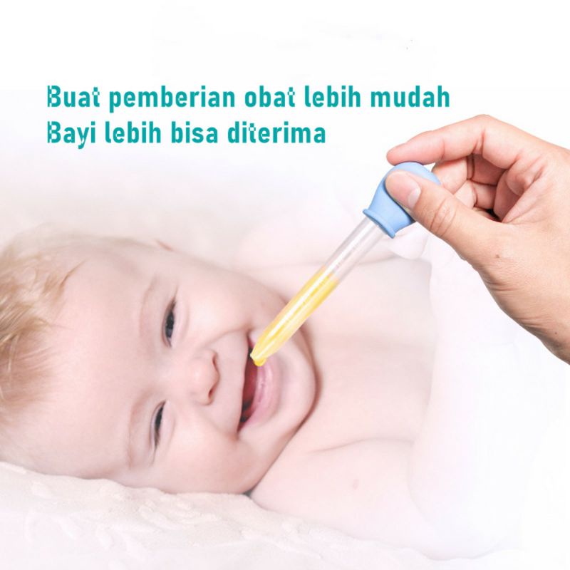 Jual Medicine Dropper Reusable - Pipet Obat Tetes Bayi 5ml | Shopee ...