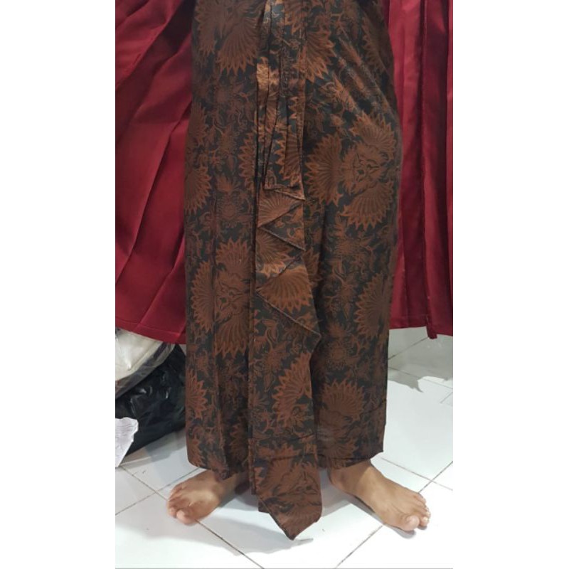 Jual Kancut 1/2 jadi dewasa / kamen batik pria /kamen 1/2 jadi pria ...