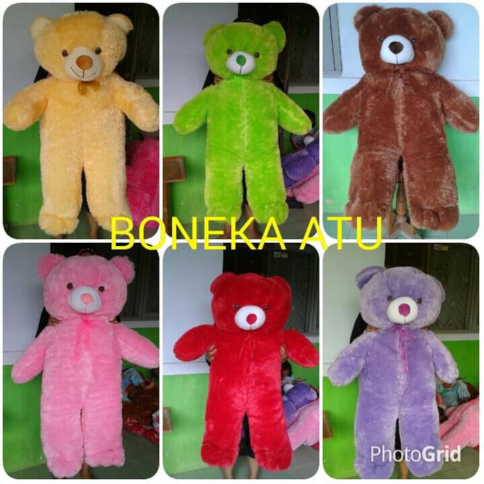 Jual Promo boneka teddy bear/beruang/tedy/tedi jumbo/besar/big/gede ...