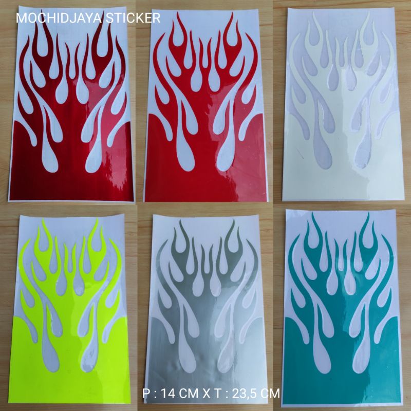 Jual Stiker cutting spakbor motor motif api terbaik | Shopee Indonesia