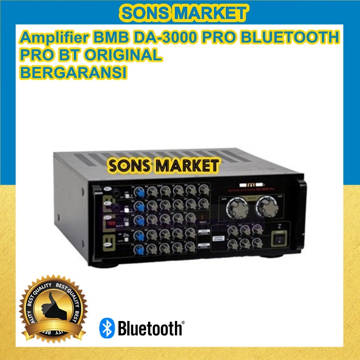 Jual Amplifier BMB DA-3000 PRO BLUETOOTH DA3000 pro BT ORIGINAL garansi ...