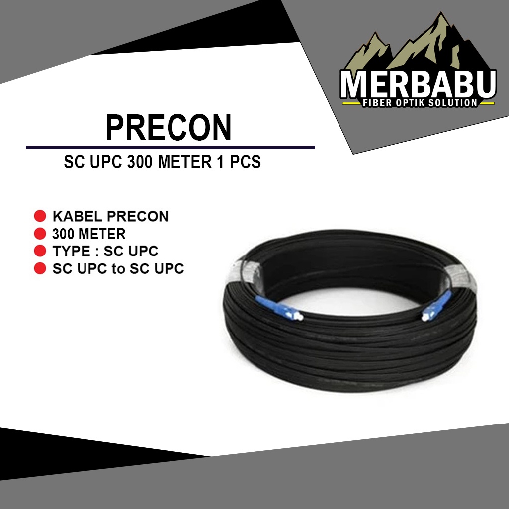 Jual precon SC UPC to SC UPC 300 meter | Shopee Indonesia