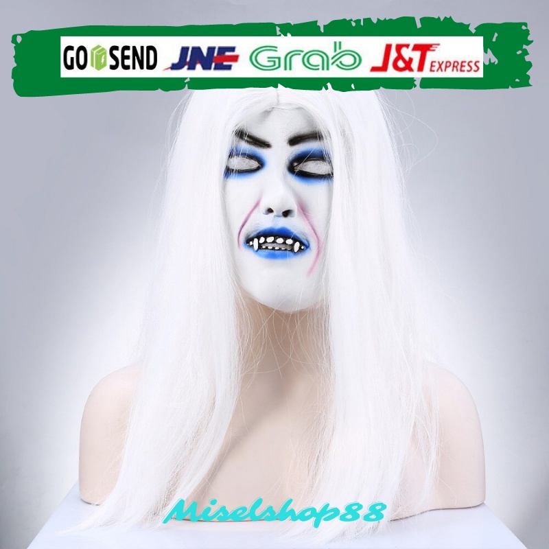 Jual Topeng valak the nun marah original penutup kepala latex halloween ...