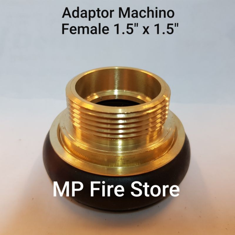 Jual Adaptor Pemadam Machino Female Cewek 1.5 x 1.5 Inch Drat Luar ...