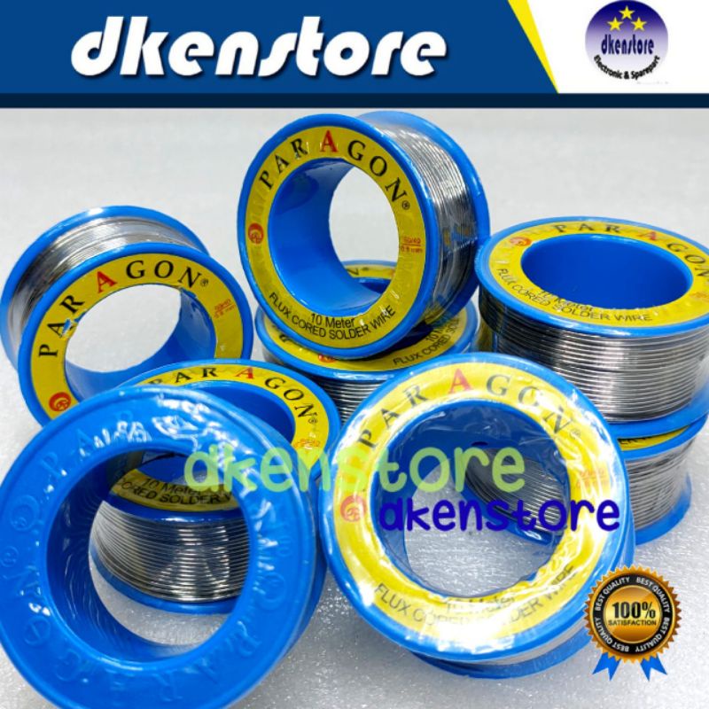 Jual Timah Paragon 10m Tinol tenol solder 10 meter | Shopee Indonesia