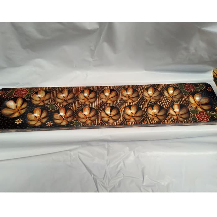 Jual MAINAN TRADISIONAL CONGKLAK DAKON KAYU BATIK LUBANG 16 FREE BIJI ...