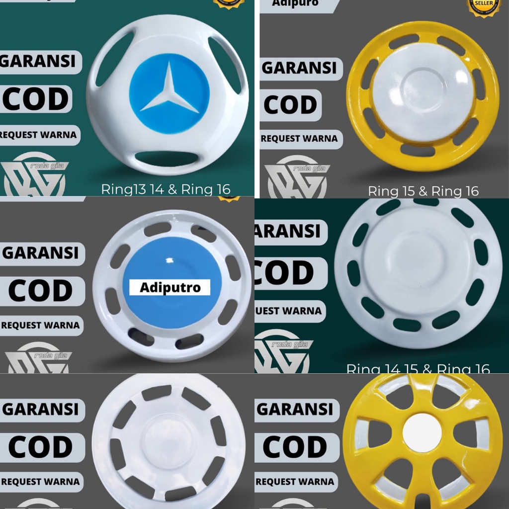 Jual Wildop Weldop Whelldop Ring 13 14 15 16 Sudah Lengkap Dengan ...
