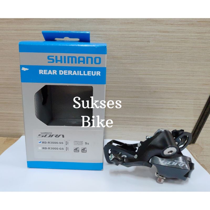 Jual Rear Derailleur RD shimano Sora R3000 ss short cage 9speed ...