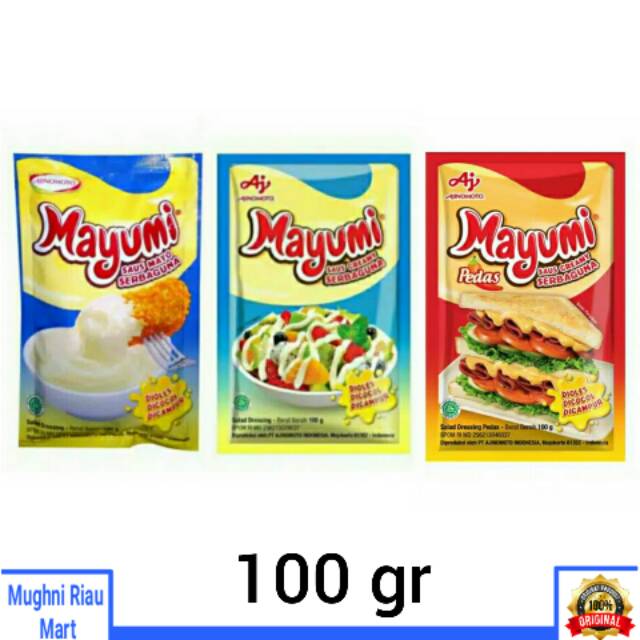 Jual Mayumi Mayonais Sachet 100 gr - Mayonnaise | Shopee Indonesia