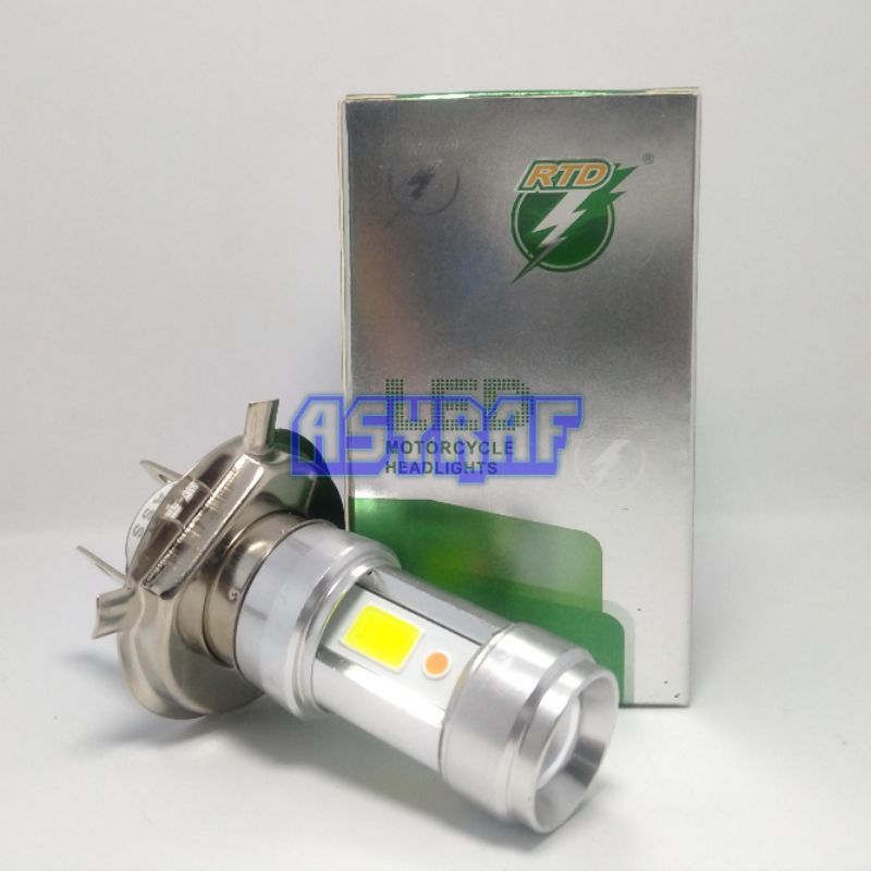 Jual Lampu utama LED H4 RTD 3 sisi 30 watt | Shopee Indonesia