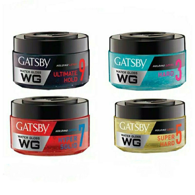 Jual [ORIGINAL] GATSBY WATER GLOSS 150gr - GATSBY WG Hyper Solid, Super ...