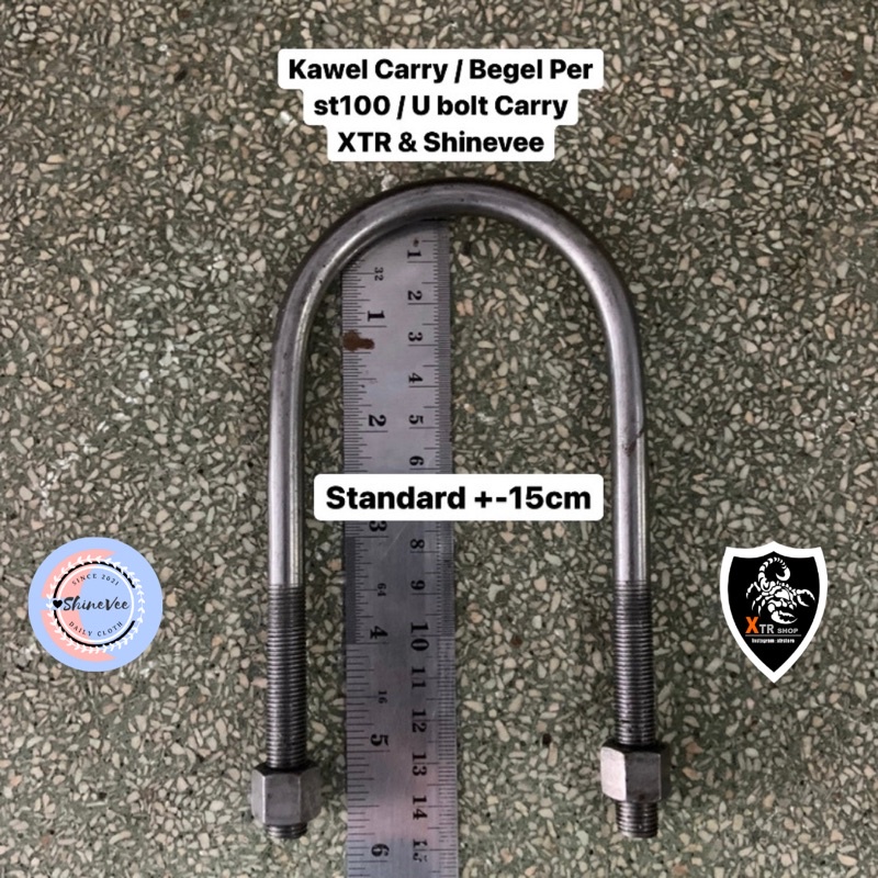 Jual Kawel Carry Begel Per st100 U bolt / Ubolt carry / Behel St100 ...