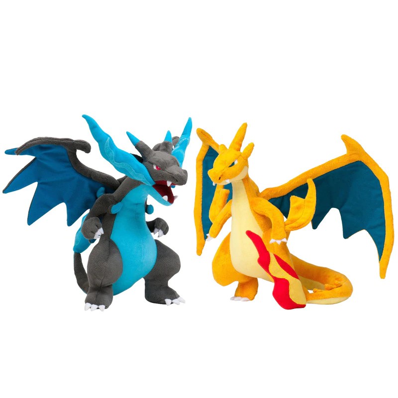 Jual baby toys TAKARA TOMY POKEMON Cartoon Charizard Mega X Y Stuffed ...