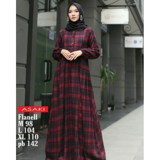 Jual AbabiL Store || Gamis Asaki Premium Import Terbaru Hight Quality | Shopee Indonesia