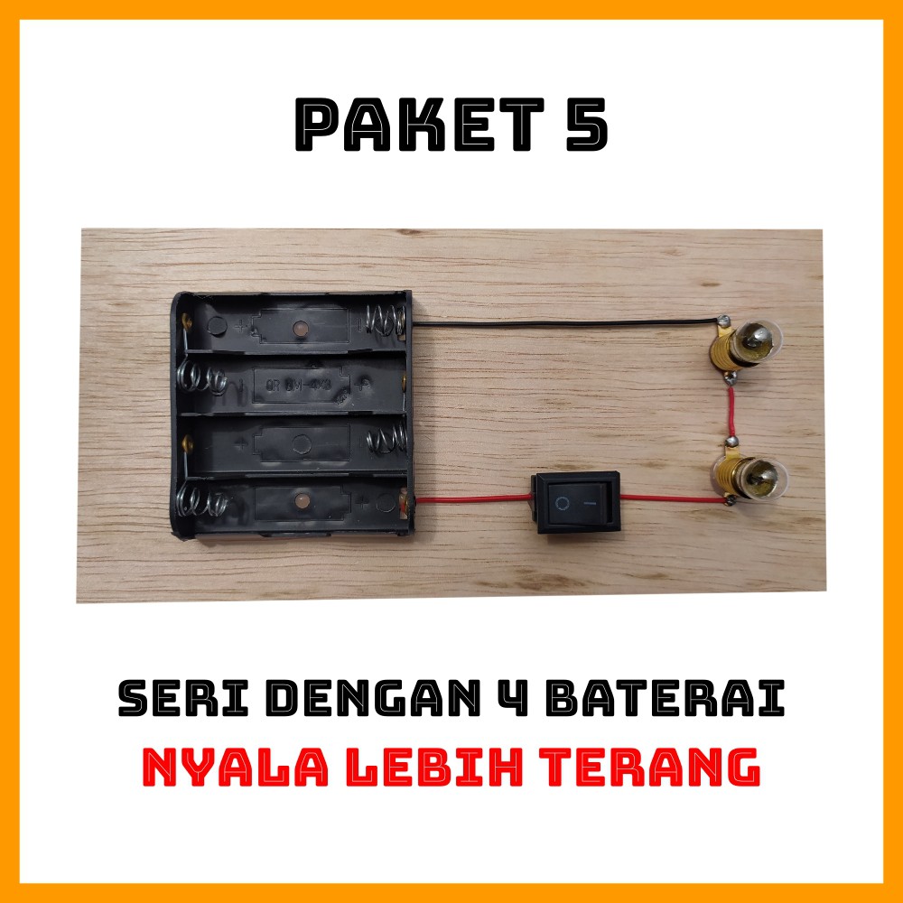 Jual Paket Rangkaian Listrik untuk Praktek SD kelas 6 | Shopee Indonesia