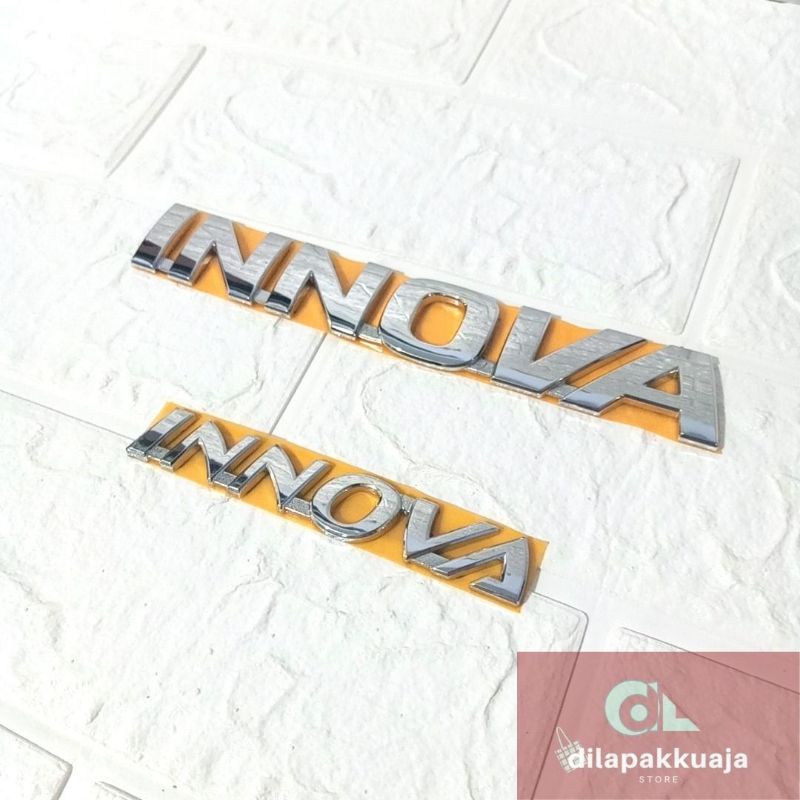 Jual Emblem Innova Reborn /Logo Tulisan Mobil Inova/ Tulisan Bagasi ...