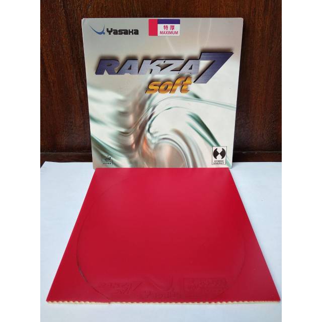 Jual Karet pingpong tenis meja Yasaka Rakza 7 merah atau hitam bukan butterfly | Shopee Indonesia