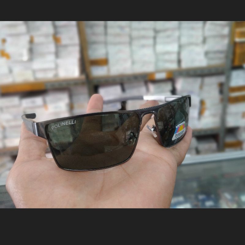 Jual Kacamata Pria Polinelli Original/Lensa Polarized | Shopee Indonesia
