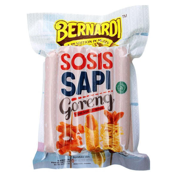 Jual Bernardi Sosis Sapi Goreng 500 Gr | Shopee Indonesia