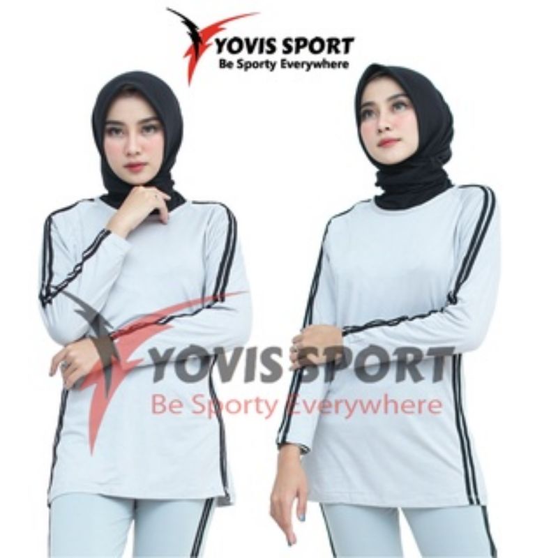 Jual Baju Senam Wanita Muslim Muslimah Baju Olahraga Aerobic Zumba Yoga ...