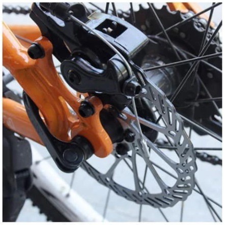 Jual Disc Brake Cakram Rem Hidrolik Sepeda Gunung MTB 160mm+6 baut ...