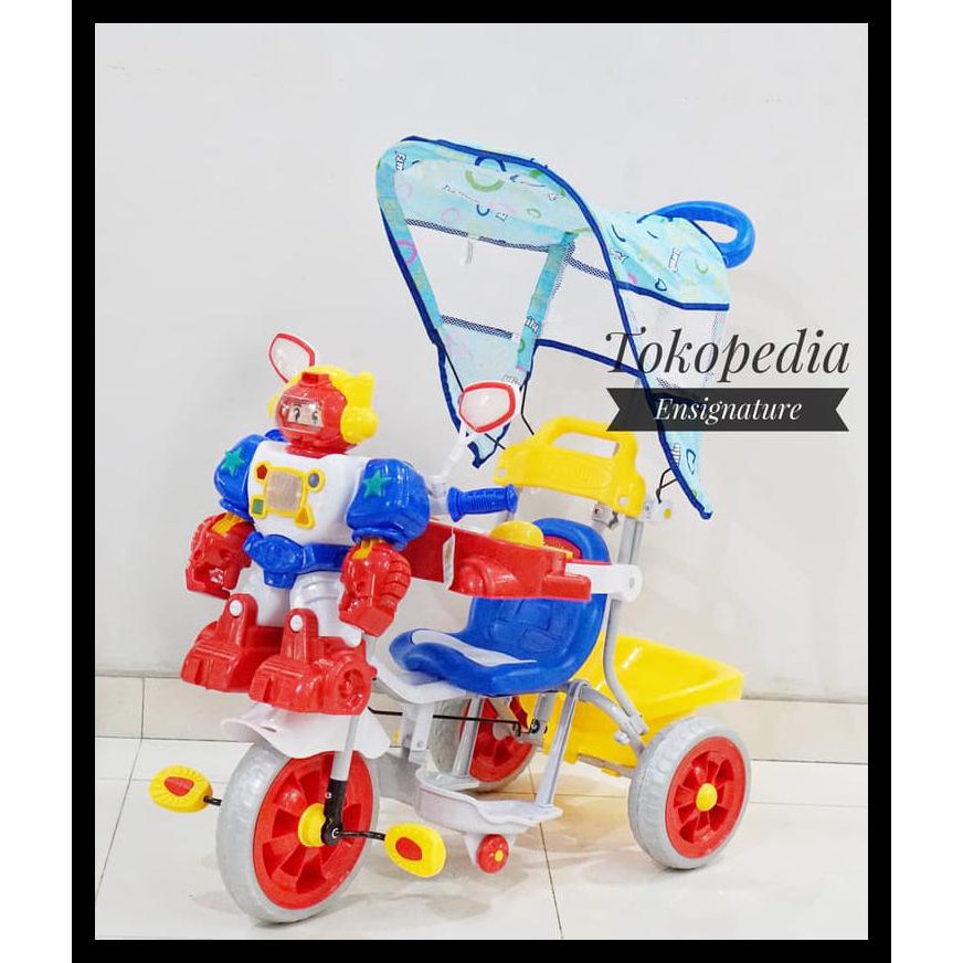 Jual before name COD AKTIF]] Sepeda Roda Tiga Robot Family F823FT Musik ...