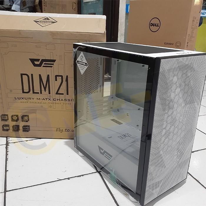 Jual Casing Pc Case Darkflash Dlm21 White (Mesh) | Shopee Indonesia