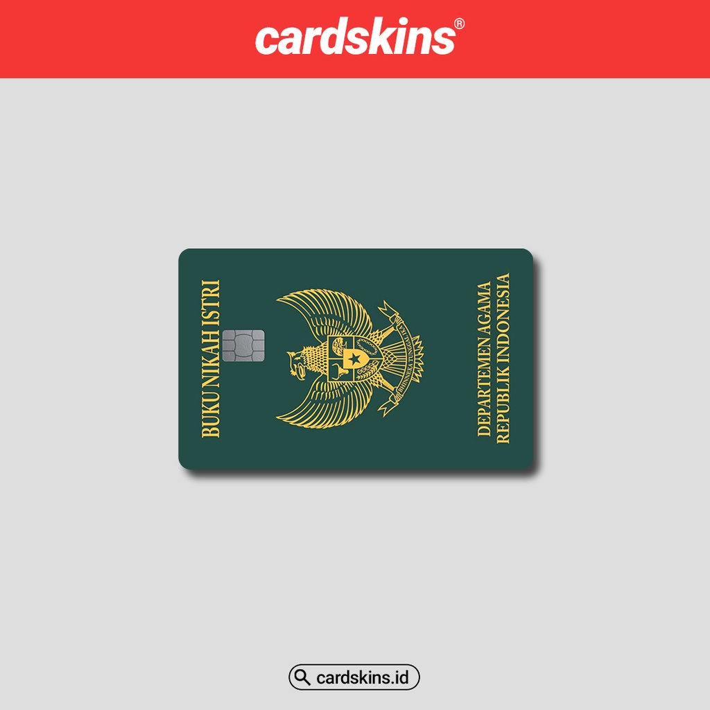 Jual KARTU NIKAH | DUMMY / STICKER KARTU ATM / SKIN KARTU ATM / DEBIT ...