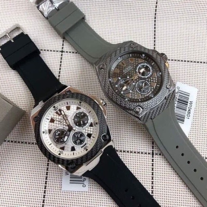 Jual Jam Tangan Pria Guess Original [W1049G3] [W1048G1] Chronograph ...
