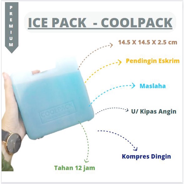 Jual UKURAN ICE PACK - DAFTAR HARGA ULTRA COOL - ALAT PEMBEKUAN MAKANAN ...