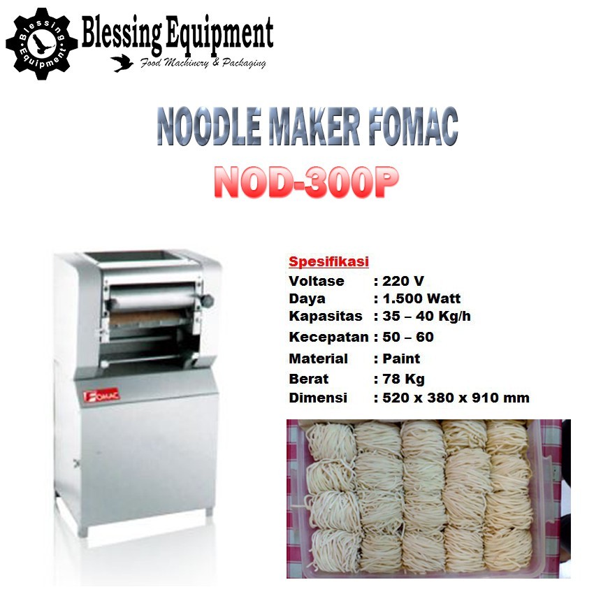 Jual NOD-300P Noodle Maker FOMAC | Shopee Indonesia