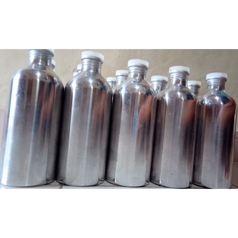 Jual Botol kosong aluminium kilap 500ml | Shopee Indonesia