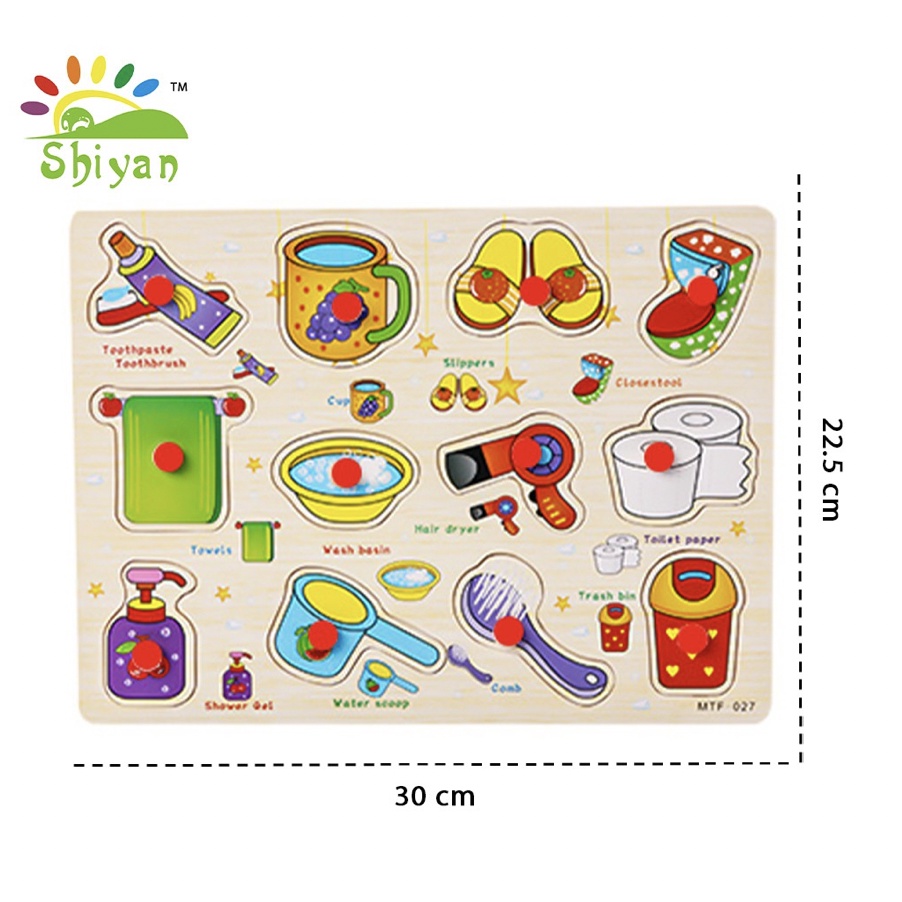 Jual PUZZLE KNOB KAYU / WOODEN PUZZLE KNOB / PUZZLE PAKU / MAINAN ...