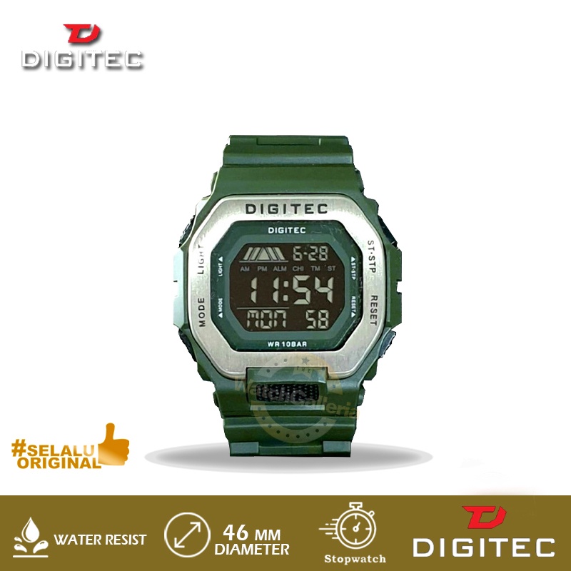 Jual Jam Tangan Digital Digitec DG5050T DG-5050T GR-4B | Shopee Indonesia