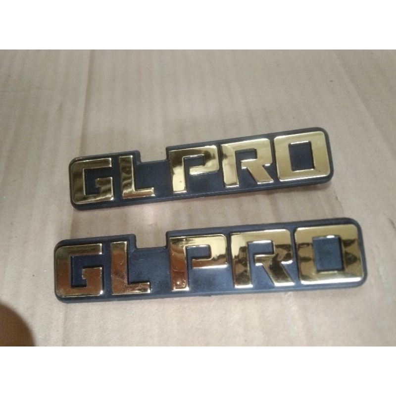 Jual emblem logo GL PRO emblem box aki glpro | Shopee Indonesia