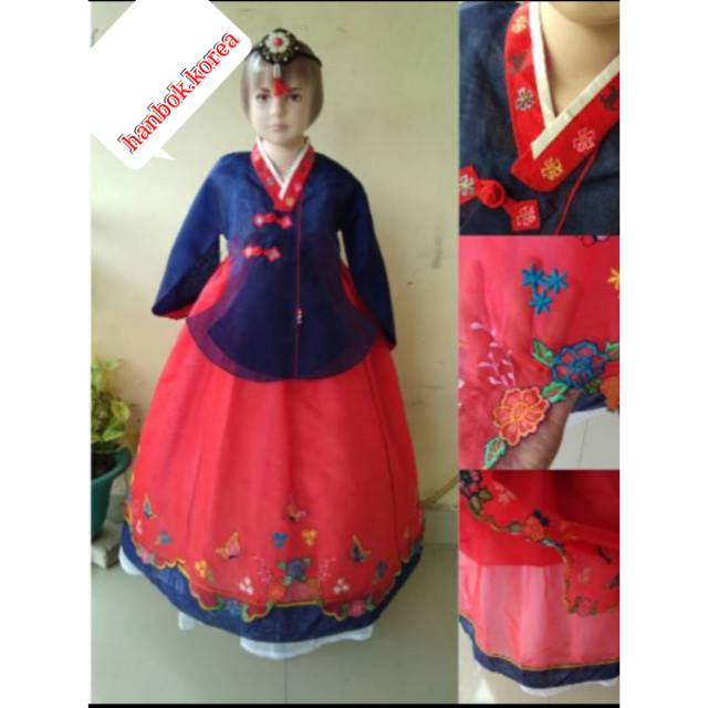 Jual SET HANBOK KIDS ASLI KOREA | Shopee Indonesia