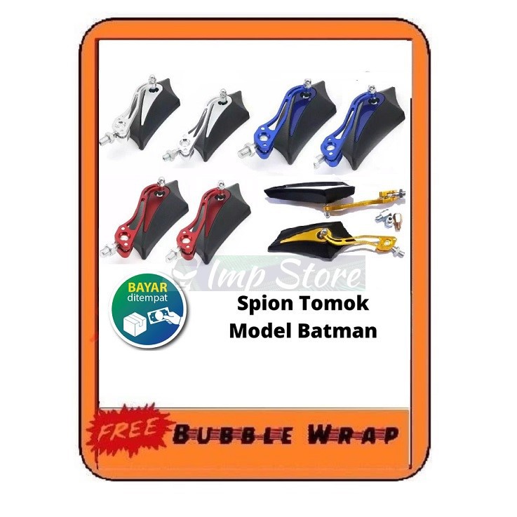 Jual Spion Tomok Batman CNC Variasi motor Universal Honda Yamaha Suzuki ...