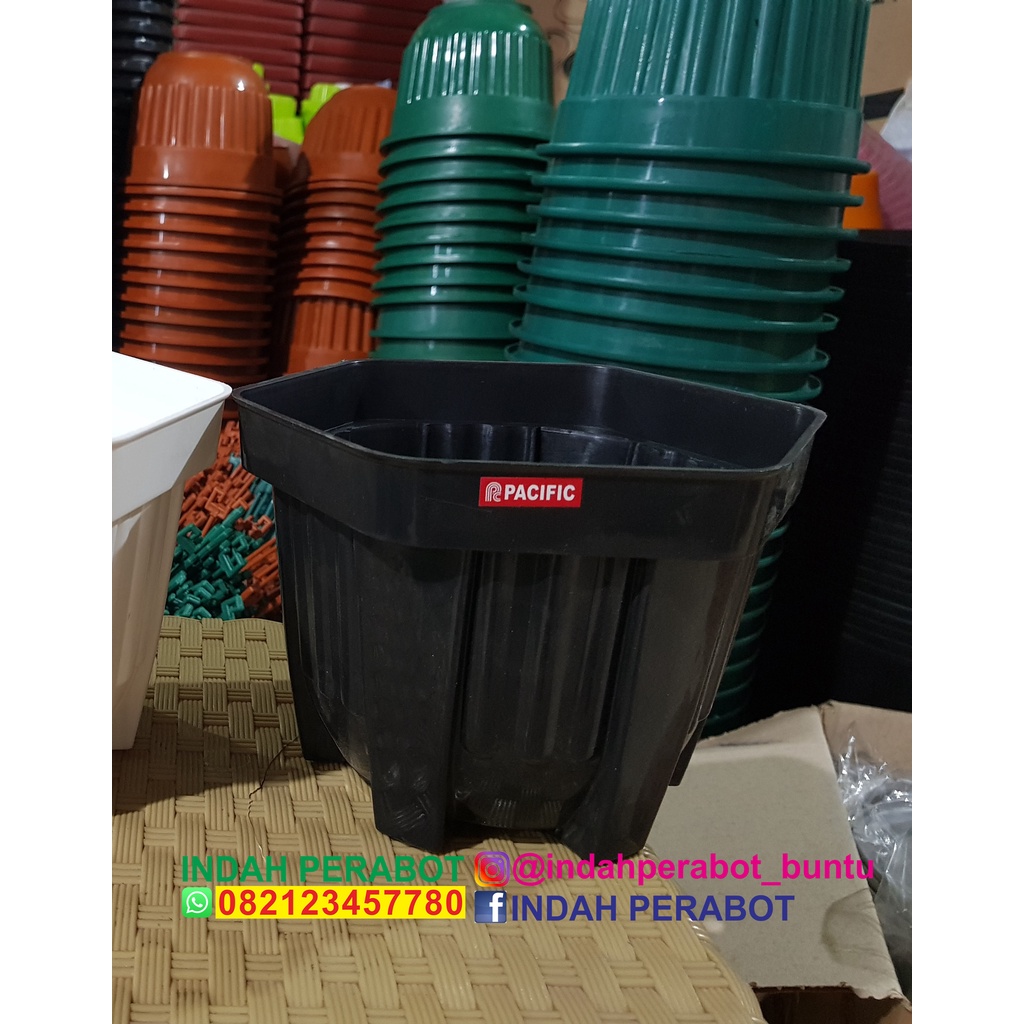 Jual Pot Segi / Pot Hexa / Pot Pacific / Pot Bunga Murah Bagus | Shopee ...