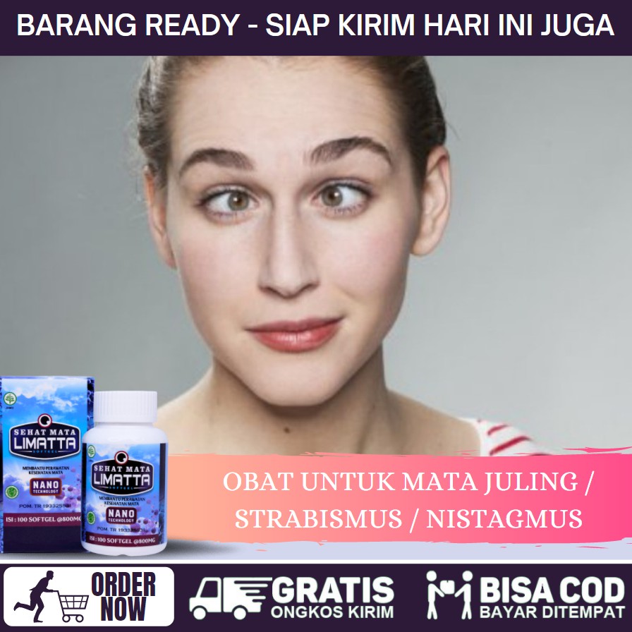 Jual [COD] Obat Mata Juling, Strabismus, Nistagmus, Mata Tidak Sejajar ...