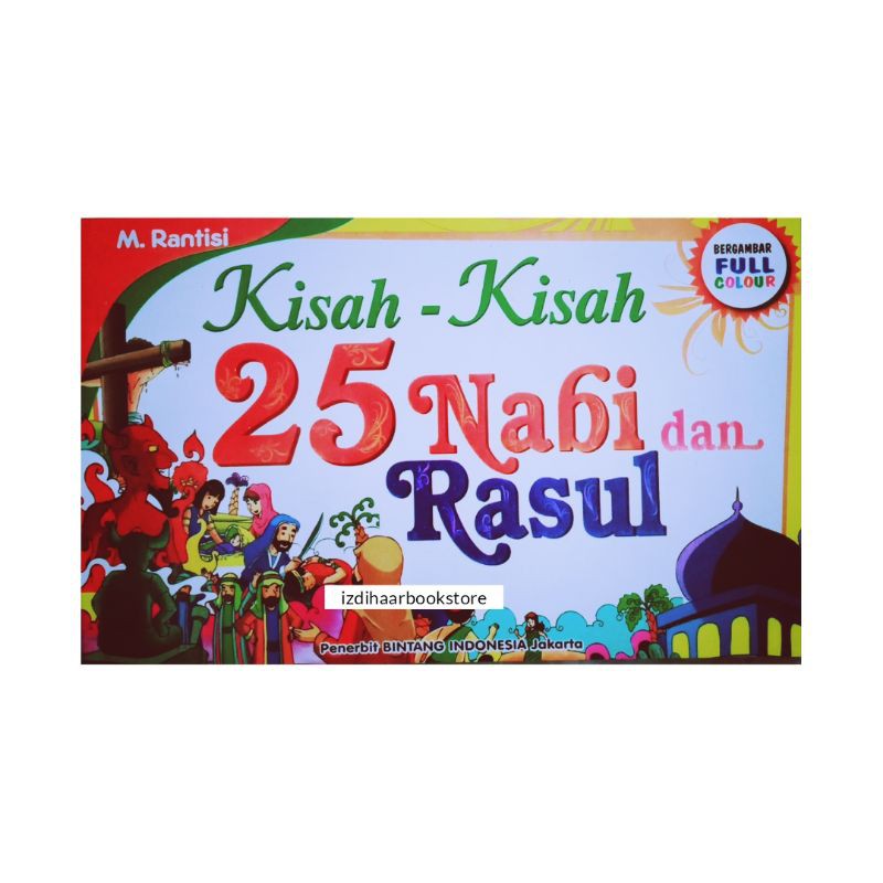 Jual Buku Kisah-kisah 25 Nabi Dan Rasul Bergambar full Colour | Shopee Indonesia