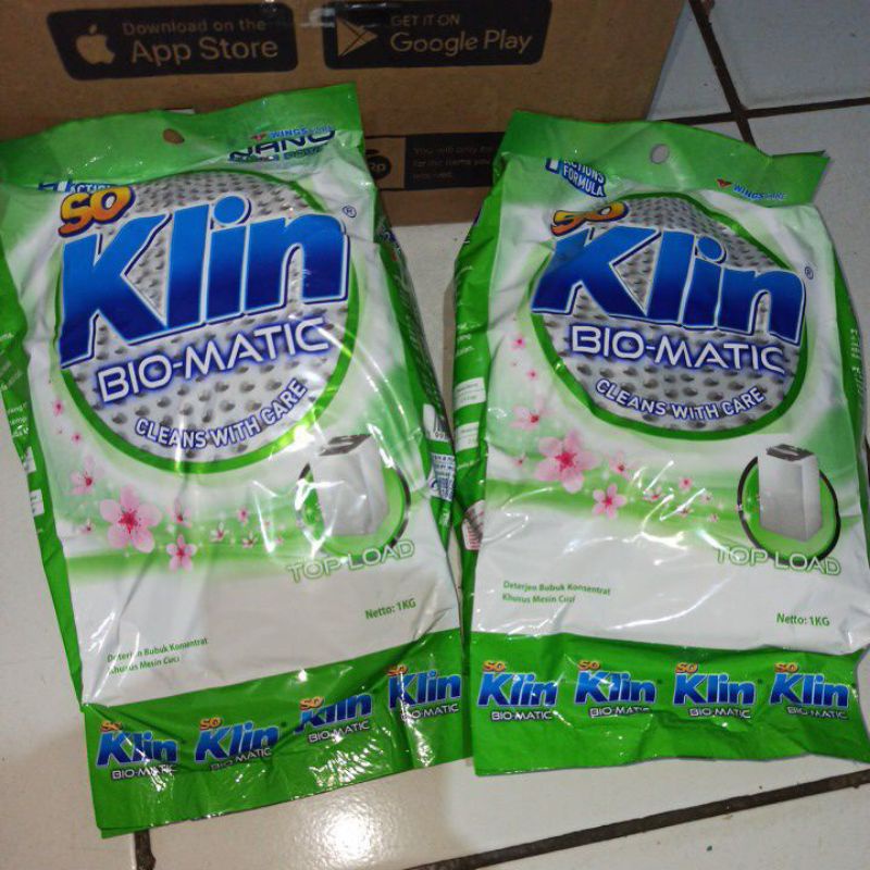 Jual so klin bio matic bubuk 1kg | Shopee Indonesia