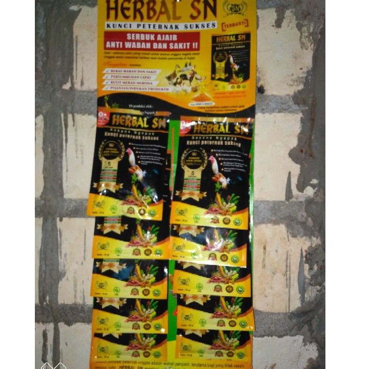 Jual Herbal sn kemasan 35gram ( 1 renteng ) | Shopee Indonesia