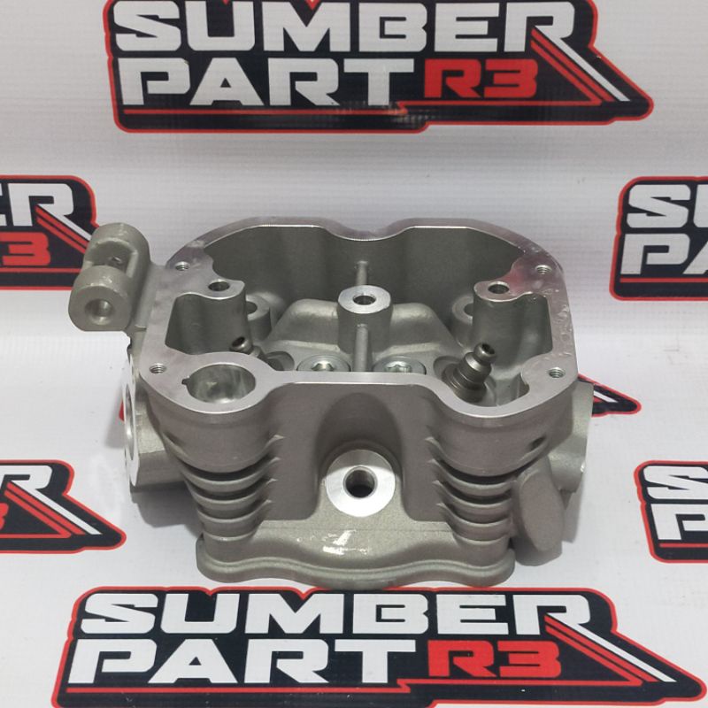 Jual cylinder head kaisar 250cc radiator silinder kop - sparepart motor ...