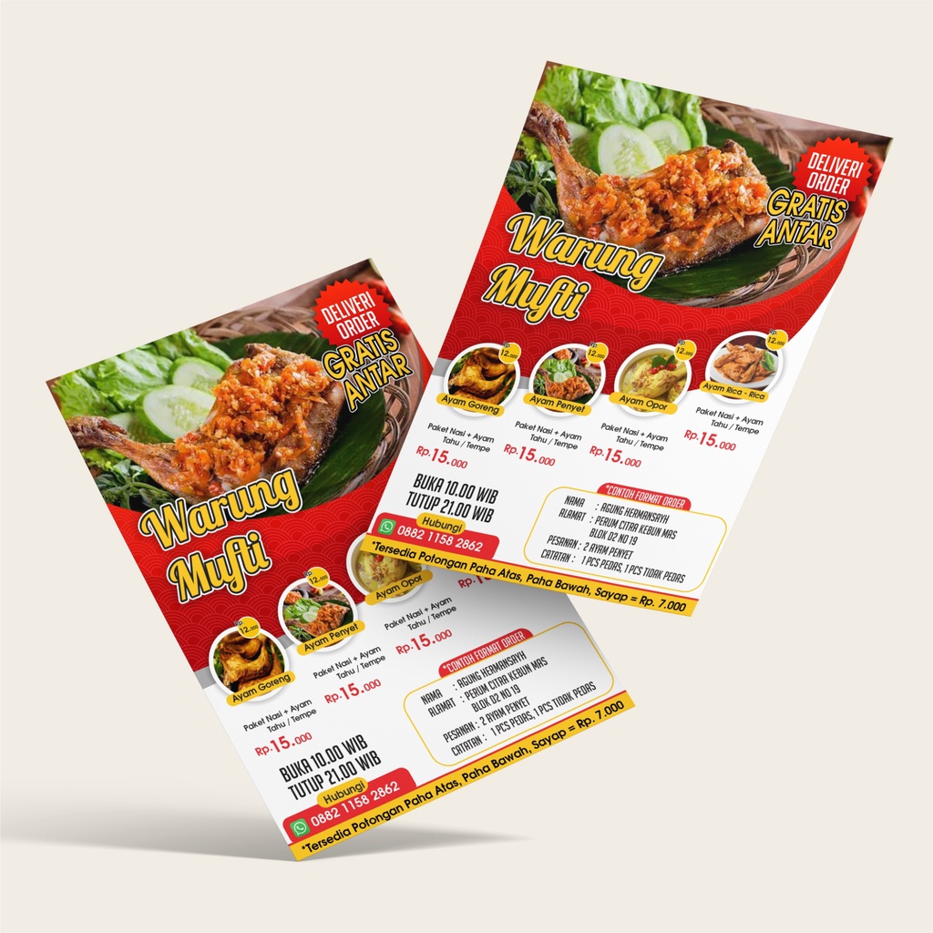 Jual Brosur / Flyer A5 Printing | Shopee Indonesia