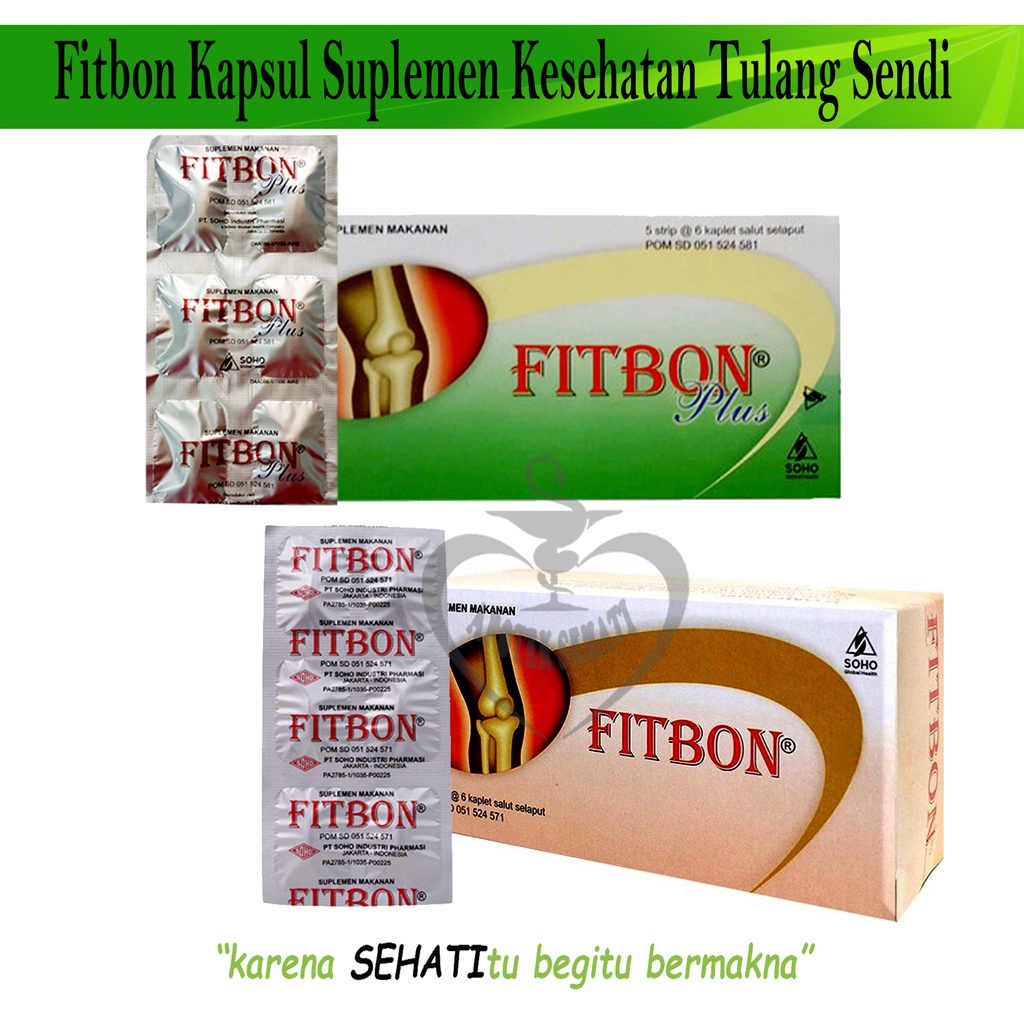 Jual Fitbon Kapsul Suplemen Kesehatan Vitamin Tulang dan Sendi | Shopee ...