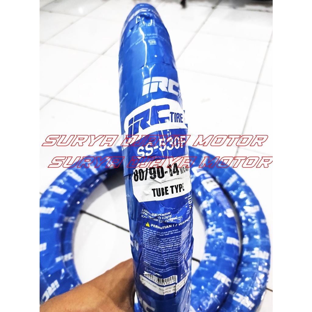 Jual Ban IRC SS - 530F 80 90 Ring 14 Tubetype (Non Tubeless) Matic | Shopee Indonesia