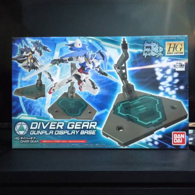 Jual HG DIVER GEAR GUNPLA DISPLAY BASE | Shopee Indonesia