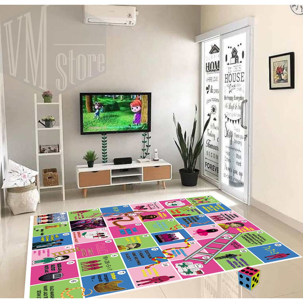 Jual SQUID GAME ULAR TANGGA RAKSASA EDISI ANAK PINTAR ULAR TANGGA JUMBO ...