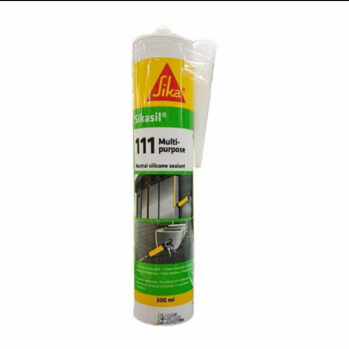 Jual LEM Sealant SILICONE SIKASIL 111 NETRAL GREY 300ml | Shopee Indonesia